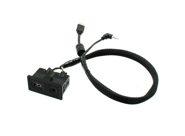 Adapter for å beholde USB/AV/AUX VW Golf 2013 -> - Bilradiospesialisten AS