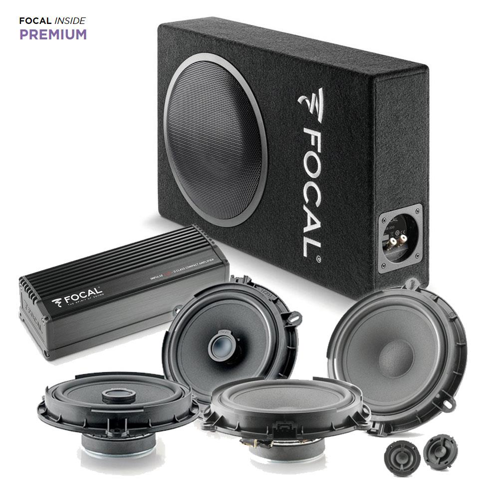 Focal Inside Premium 6.1 lydpakke Ford ca 2011-> - Bilradiospesialisten AS