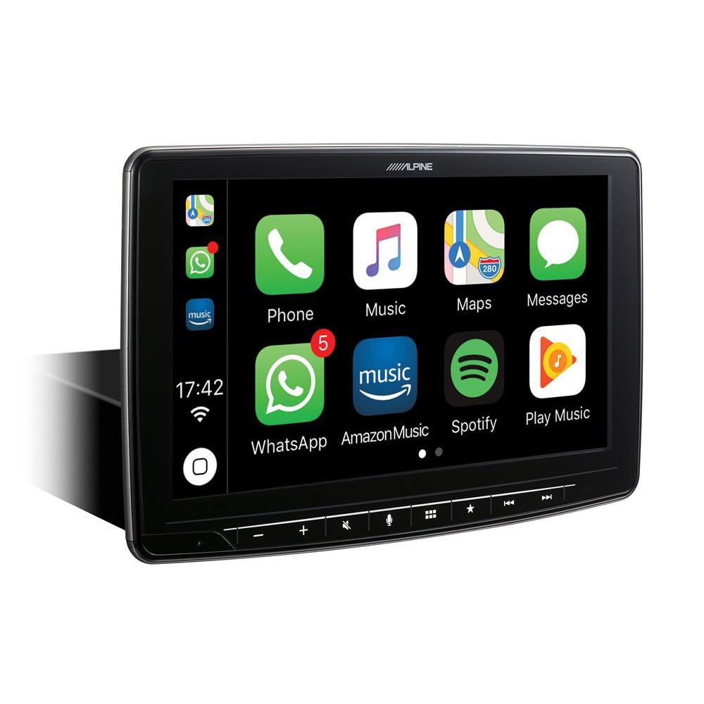 Alpine INE-F904D navigasjon multimedia 9" floating, DAB+, CarPlay ...