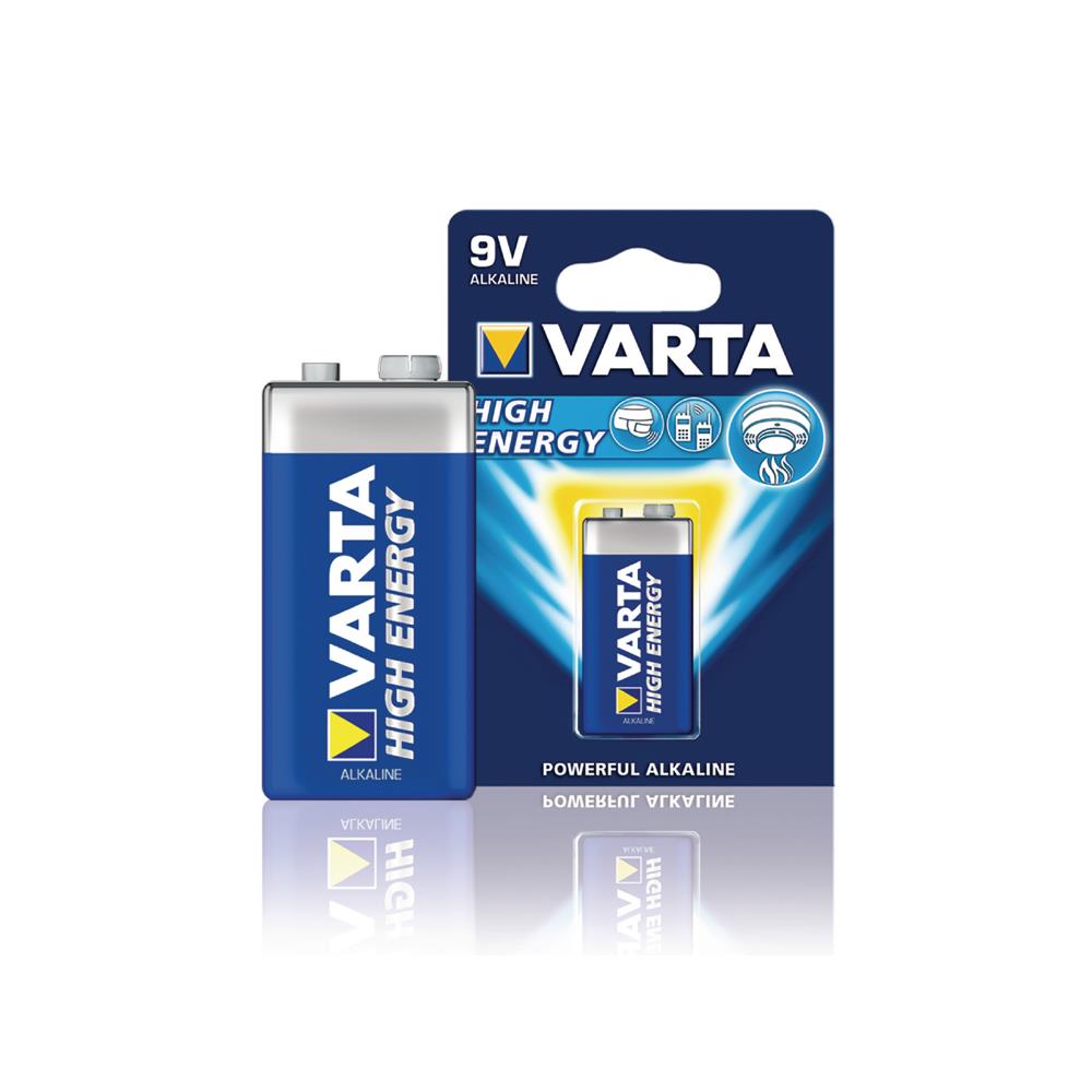 Varta 9V blokkbatteri - Bilradiospesialisten AS