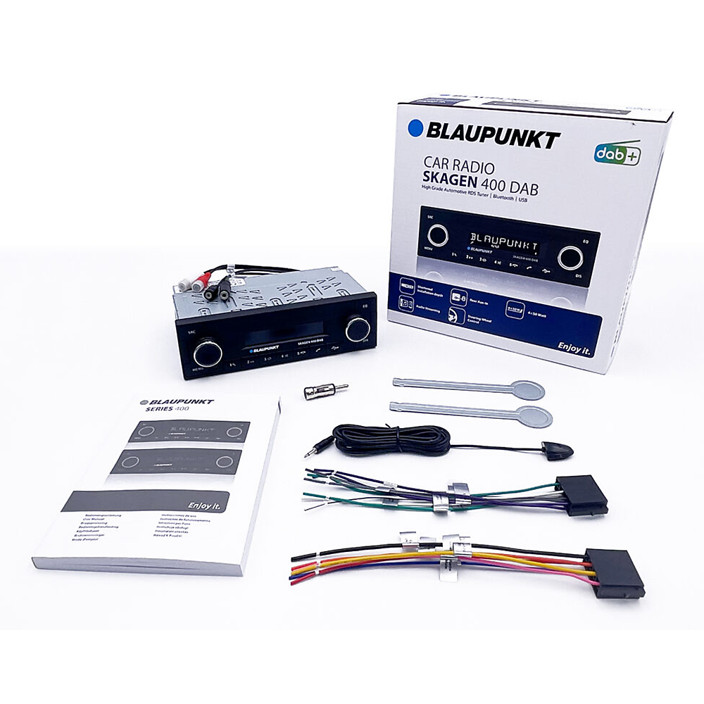 Blaupunkt Skagen 400DAB BT DAB+, Bluetooth, USB - Bilradiospesialisten AS