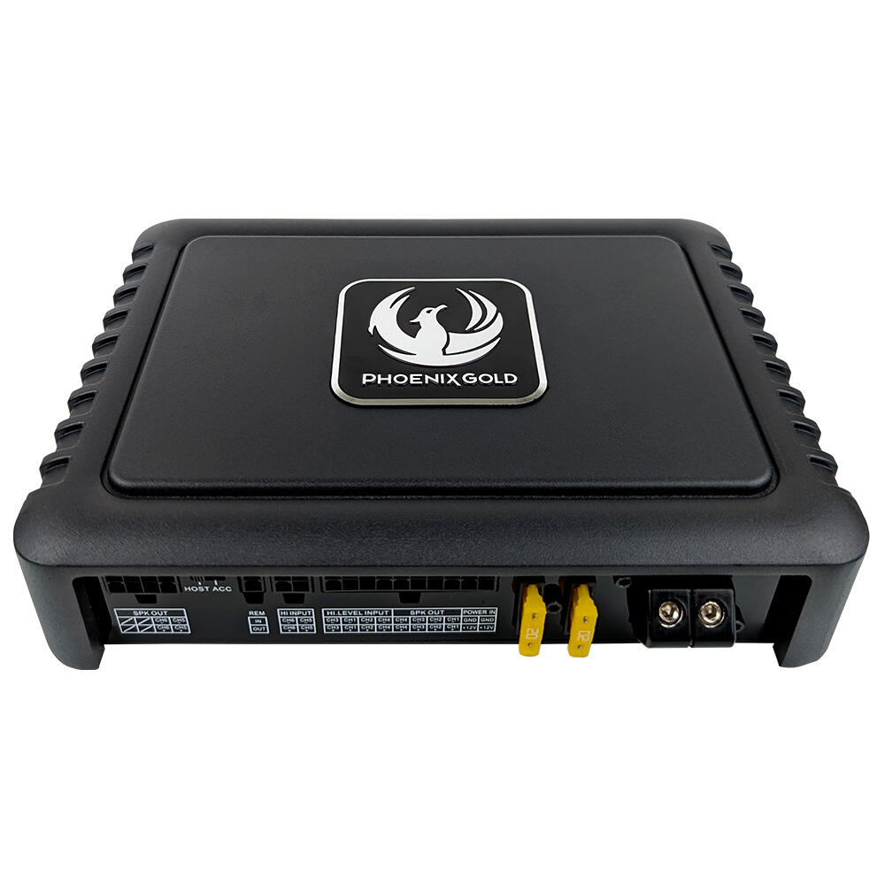 Phoenix Gold ZDA6.8 6-kanals forsterker, 8-kanals DSP, 400W - Bilradiospesialisten AS