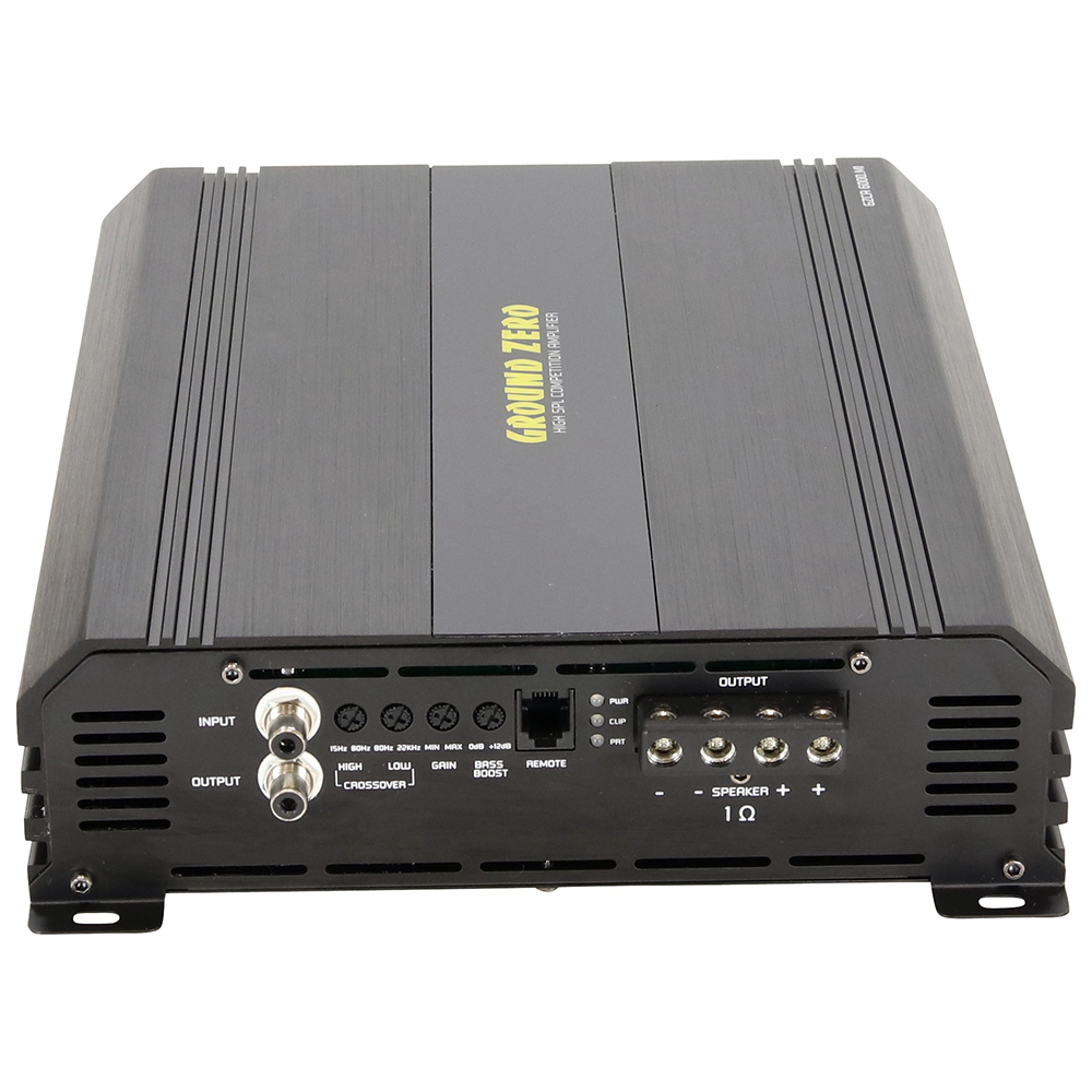 Ground Zero GZCA 6000.M1 monoforsterker 5000W RMS, 1 Ohm, SPL, Kl.D ...