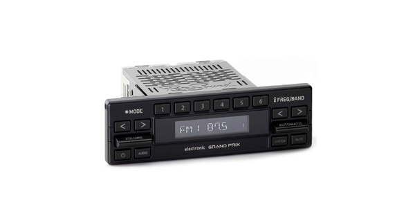 RetroSound Grand Prix DAB+ radio 1xAUX/Varmhvit belysning ...