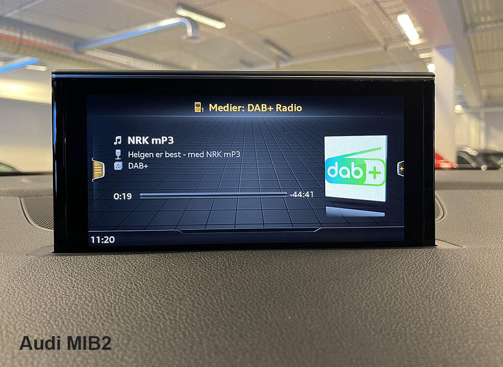 Dension DBU3DAB DAB+ adapter DAB via USB/iPod-tilkobling (DLS/Logo ...