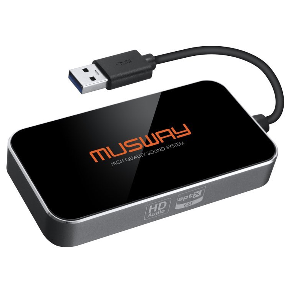 Musway BTA-HD Bluetooth dongle For MUSWAY DSP-512K modeller - Bilradiospesialisten AS